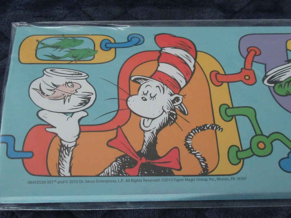 Dr. Seuss Cat In The Hat Deco Trim For Bulletin Boards-36 Feet-New In ...
