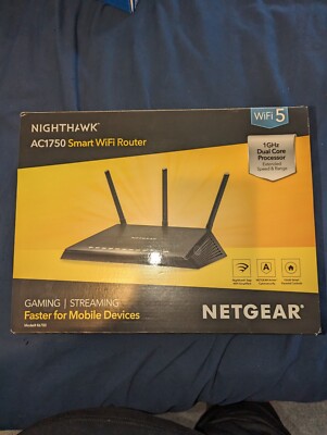Netgear Nighthawk AC1750 Smart WiFi Router R6700v3 Dual Band-R6700 ...