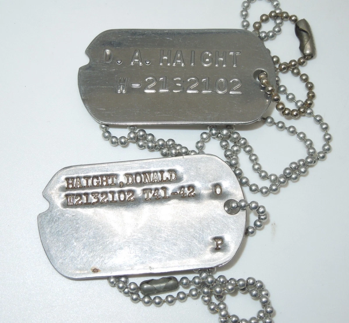 Ww2 Military Dog Tags