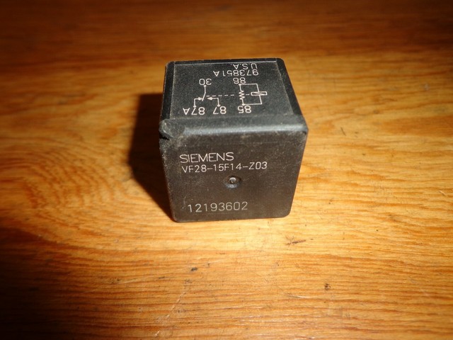 GM Siemens Tyco 12193602 Relay Gmc. 5 Pin for sale online | eBay