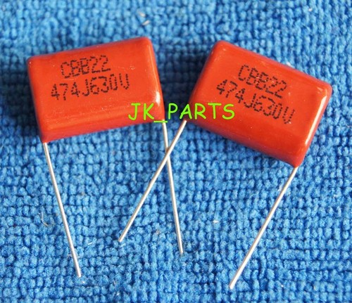20PCS CBB 474J 630V 0.47uF 470nF P=20MM Metallized Film Capacitor | eBay