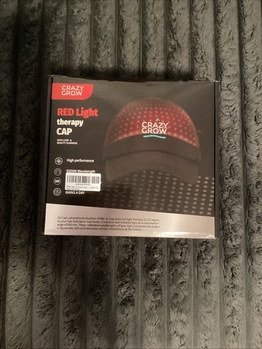 650nm LED Infrared Red Light Therapy Cap Hat Hair Loss Regrowth ...