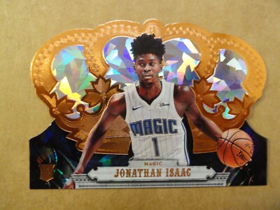 2017 JONATHAN ISAAC ROOKIE CROWN ROYALE BRONZE #ERD /99 ORLANDO MAGIC ...
