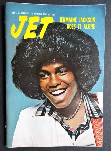 Jet Magazine Sept 2 1976 Black History – Jermain Jackson | eBay