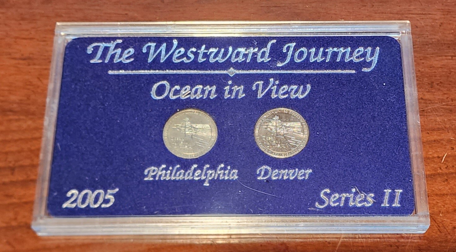 2005 P&D USA Nickels The Westward Journey Commemoratives Ocean in View ...