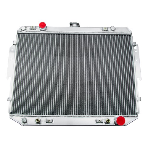 4 Row Aluminum Radiator For 1999-2003 01 Dodge Ram 1500 2500 3500 Van 3 ...