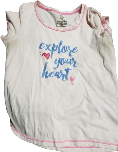 Secret Treasures Sleepwear Size M Shirt Pink w/ "Explore Your Heart" Saying | eBay