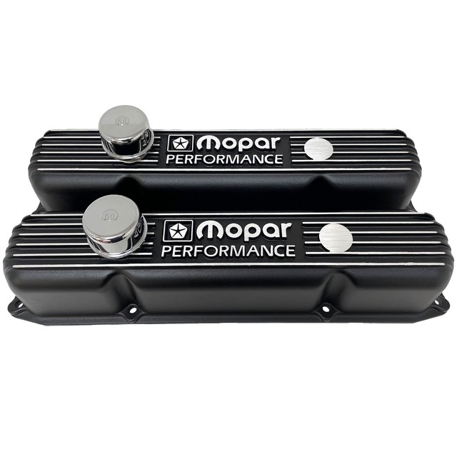 Mopar Performance Big Block Valve Covers 383 400 440 V8 Cast Aluminum ...