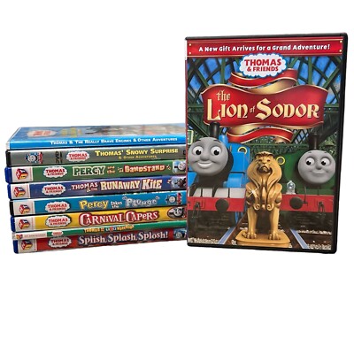 Thomas The Train Thomas & Friends DVDs Lot Of 9 | eBay