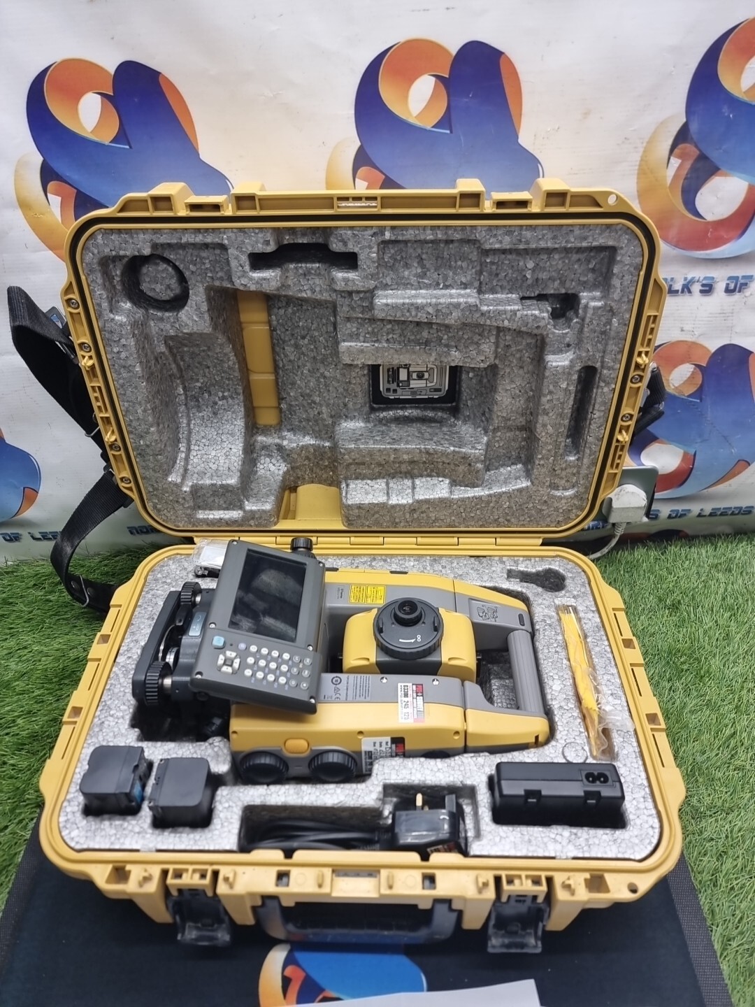 Topcon Gt 505 GT Series Robotic Total Station mint in case calibrated ...