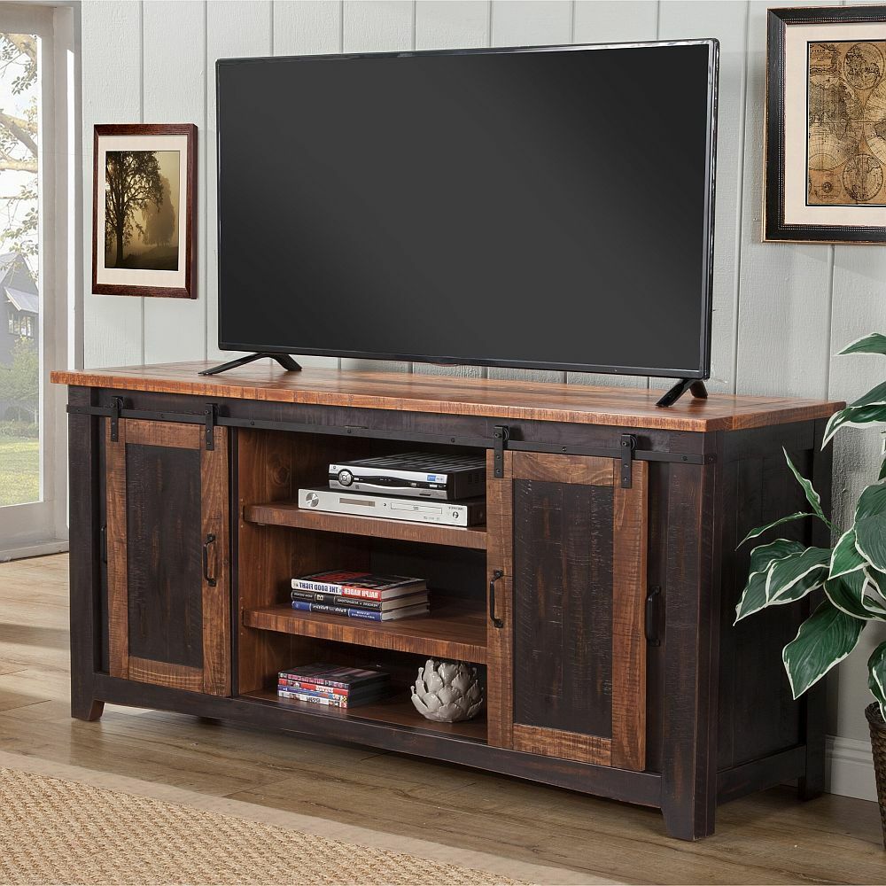 Rustic Tv Console Furniture Furniture Of America | Georgia | 60" Tv