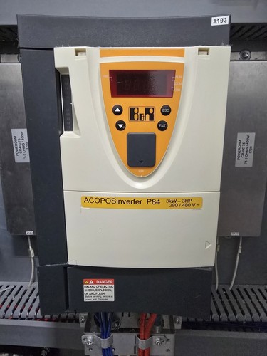 B&R 8I84T400300.010-1 P84 3HP/3KW ACOPOS INVERTER-VARIABLE FREQUENCY ...