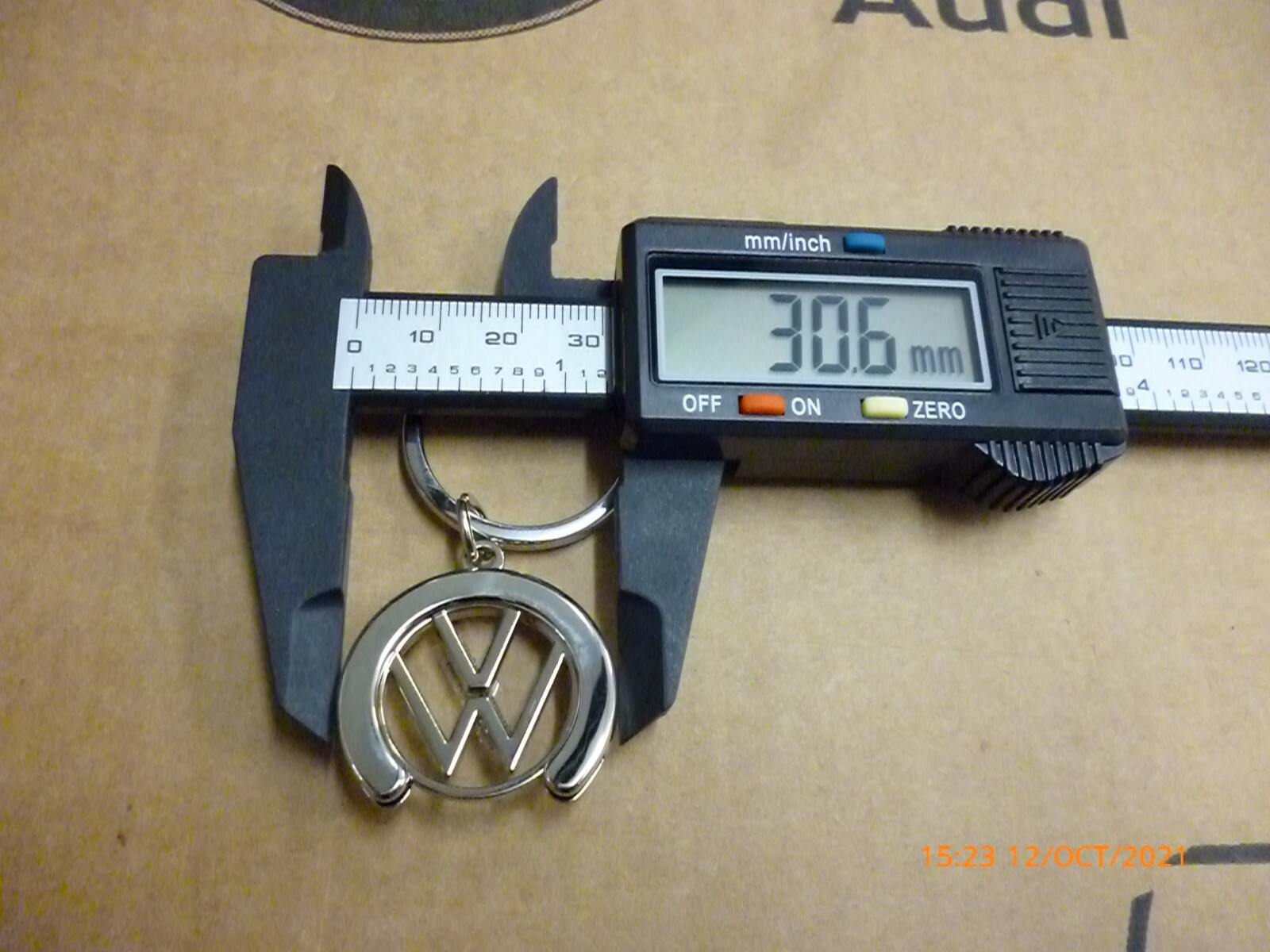 Volkswagen VW Keyring With Chip 000087010BT Golf Polo Tiguan T-roc for ...