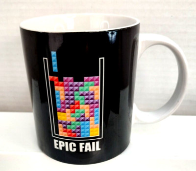 Epic Fail Tetris 1985-2013 10oz Novelty Coffee Tea Mug Cup | eBay