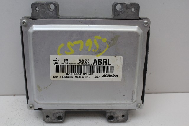 2013 Buick Encore Engine Control Module Unit ECU ECM 12655586 OEM 8 for ...