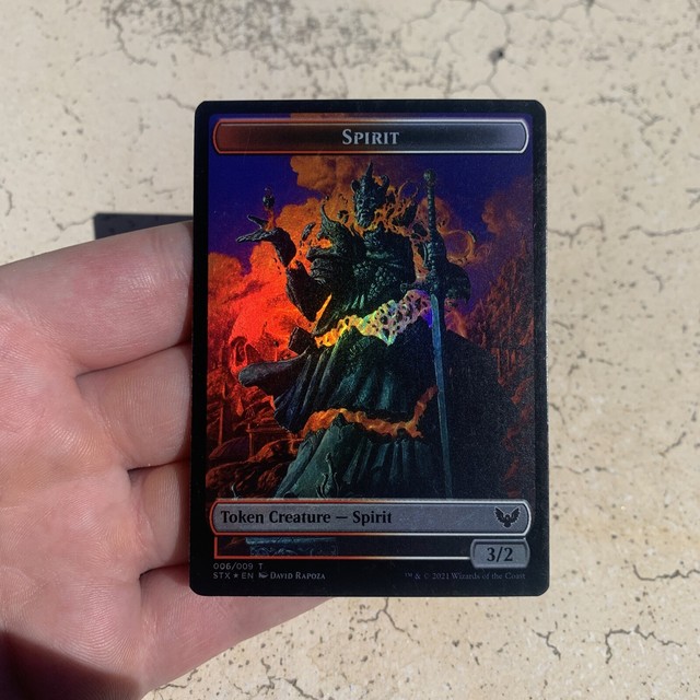 MTG Pest Token // Spirit Token Strixhaven: School of Mages 005/009 ...