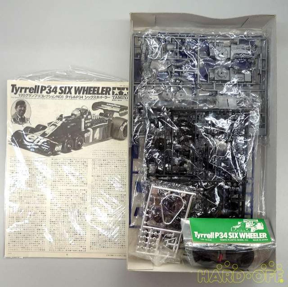 1 20 Tyrell P34 Six Wheeler Motorized Kit 1001 TAMIYA | eBay UK