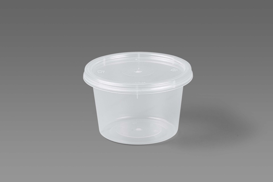 Reusable Sauce Pots with Lids Deli Pots Plastic Sauce Pots Size 2oz ...