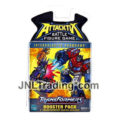 Year 2006 Attacktix Battle Game Transformers Booster Pack w/ 2 Random ...
