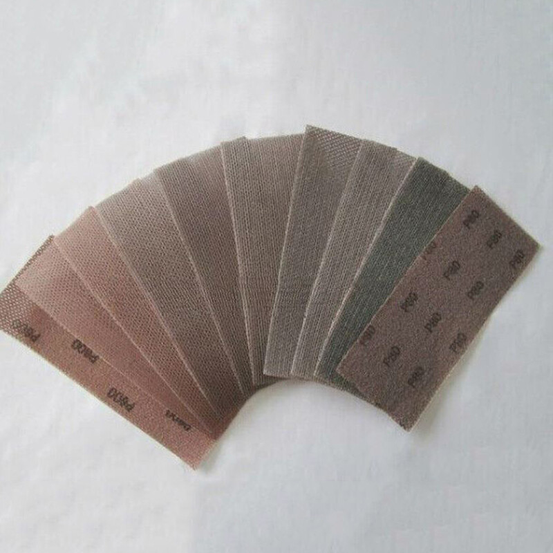 93mm*230mm Mesh Dust-Free Sanding Sheets Sandpaper Abrasive Strip 120 ...