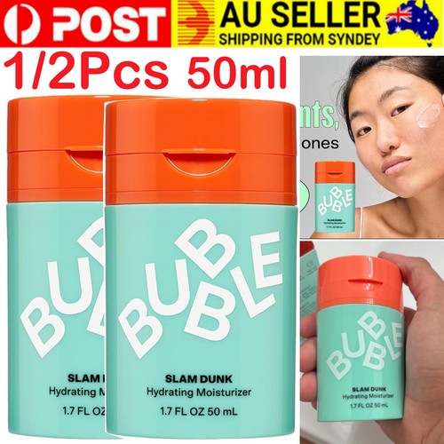1/2X Bubble Skincare Slam-Dunk Hydrating Face Moisturizer For Normal to ...