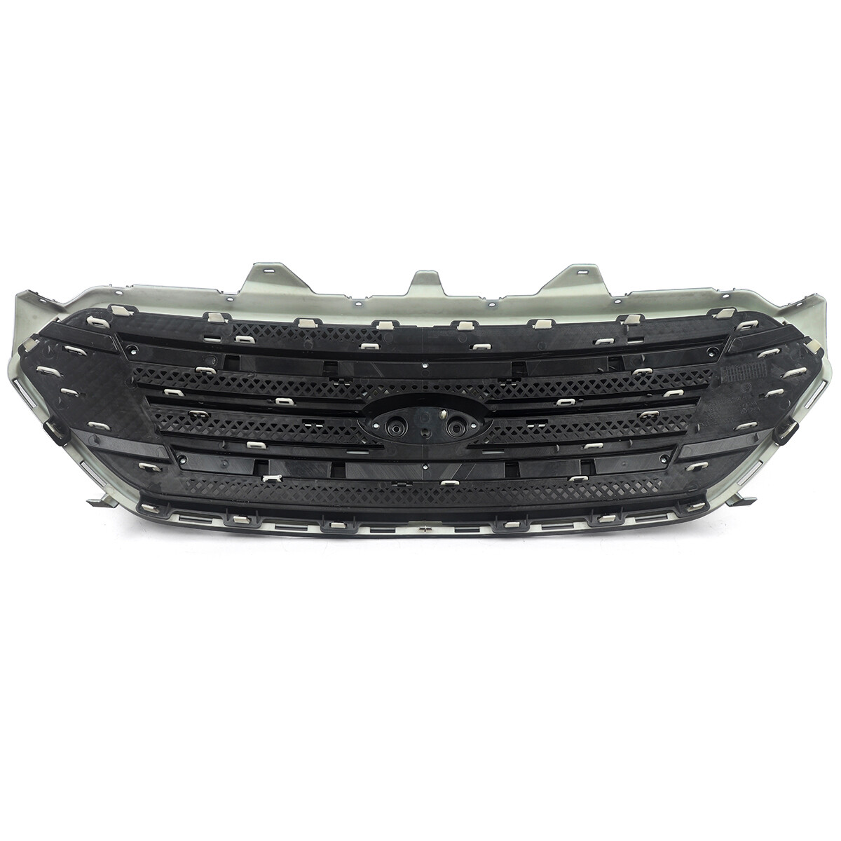 For 2013-2019 Ford Taurus Front Bumper Upper Grille Grill Gloss Black ...