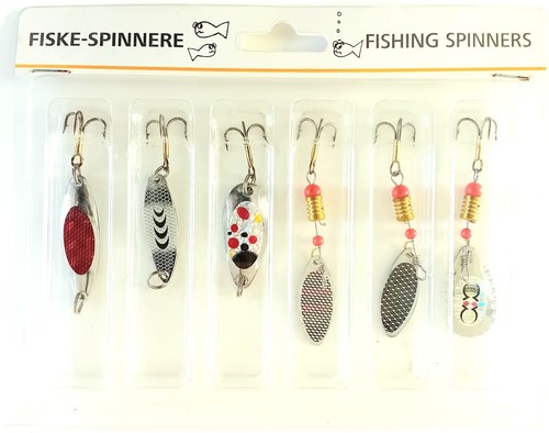 Fishing lures spinners Mepps/spoon style mid depth tackle pike perch ...