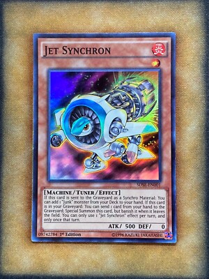 Yugioh Jet Synchron SDSE-EN001 Super Rare 1st Ed NM | eBay