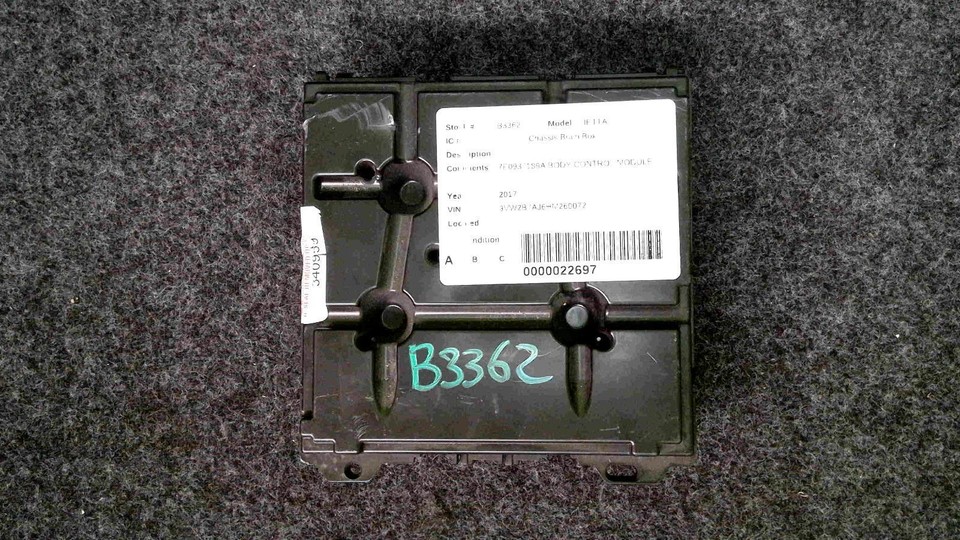 VOLKSWAGEN JETTA BODY CONTROL MODULE 7E0937189A B3362 | eBay