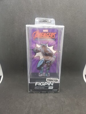 FiGPiN BLACK PANTHER #1487 NYCC 2023 EXCLUSIVE Enamel Pin | eBay