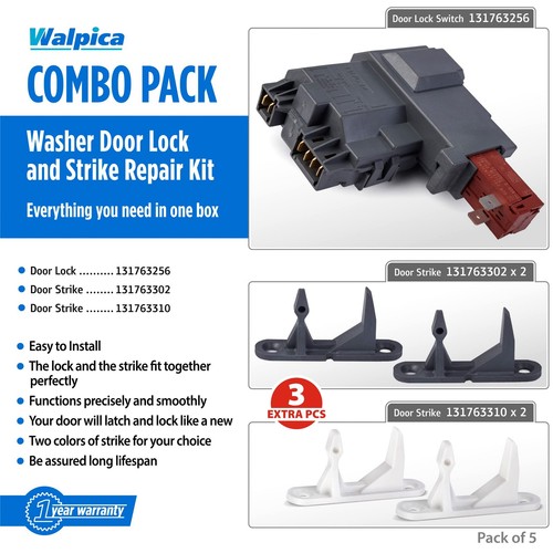 131763256 1317632 131763202 for Frigidaire Affinity Washer Door Latch ...