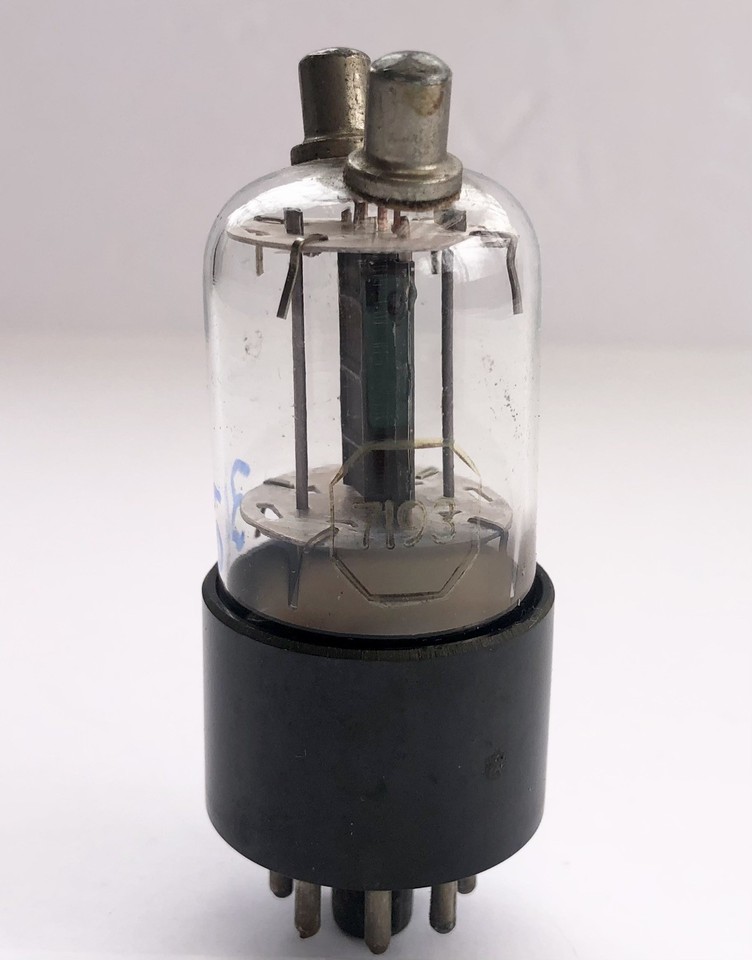 7193 National Union Tubes Set Of 5 Audio 6J5 Adapter 6SN7 Amplifier ...