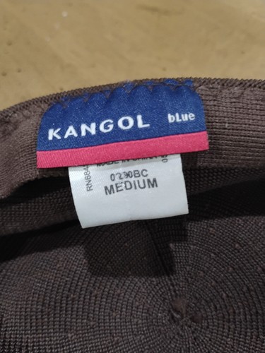 Kangol Blue Label Ventair Medium Brown Cap Hat | eBay