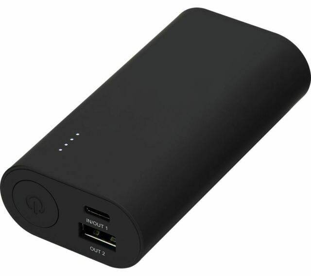 Goji GUP6BK20 6700mAh Portable Power Bank - Black for sale online | eBay