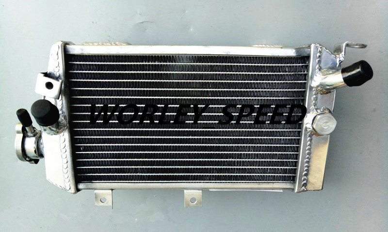 Aluminum Radiator For Aftermarket Kawasaki KLR650 2008-2013 08 09 10 11 ...