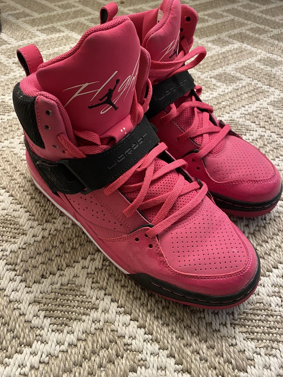 Pink Flight Jordans