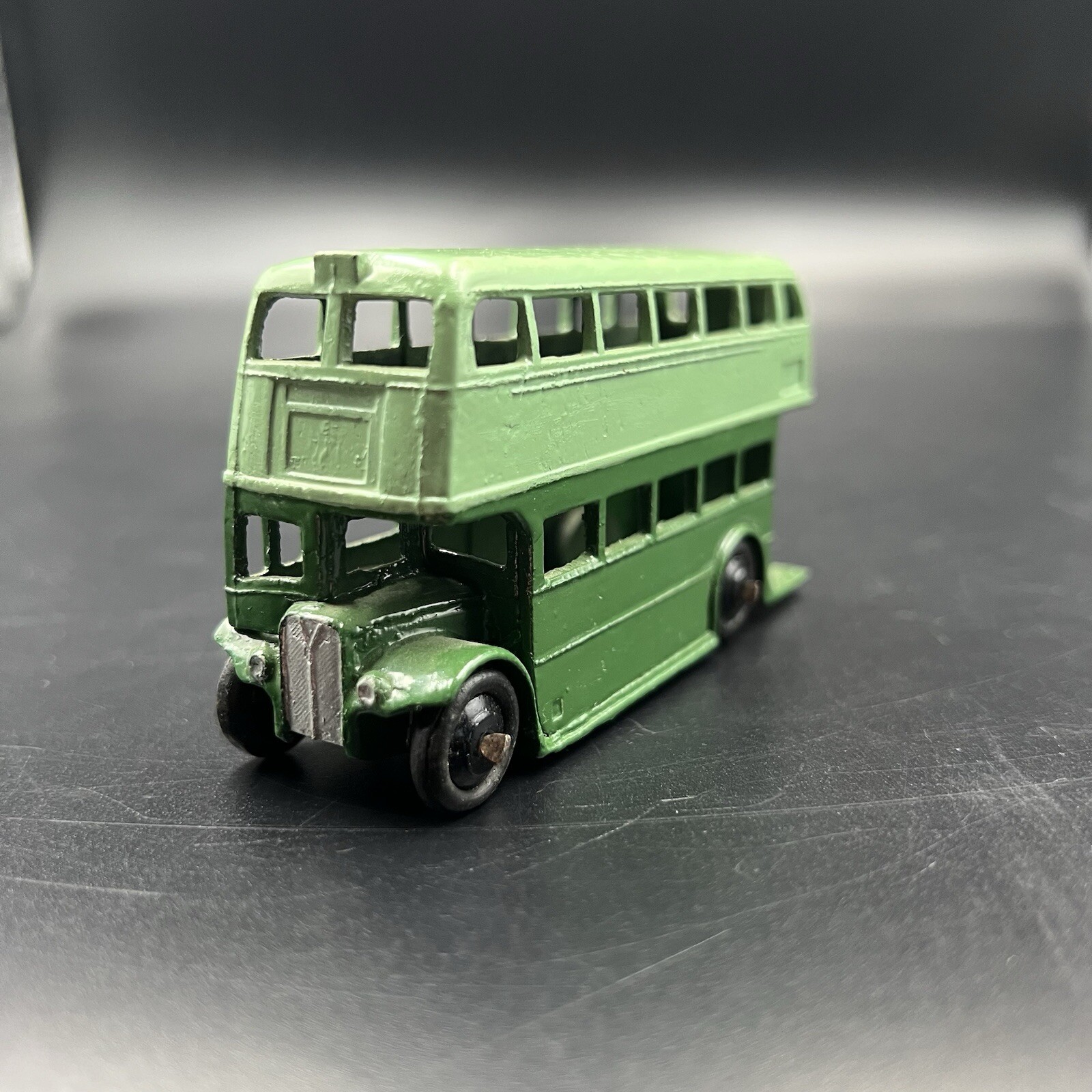 Vintage Dinky Toys Meccano 29C Green Two Tone Double Decker Bus 1950s ...
