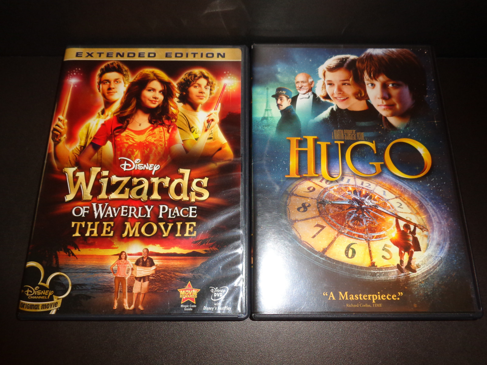 WIZARDS OF WAVERLY PLACE MOVIE Extended Edition & HUGO-Selena Gomez--2 ...