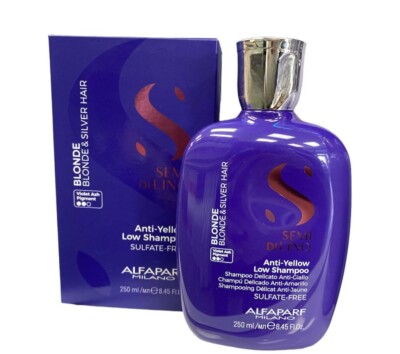 Alfaparf Semi Di Lino Anti-Yellow Low Shampoo 250 ml | eBay