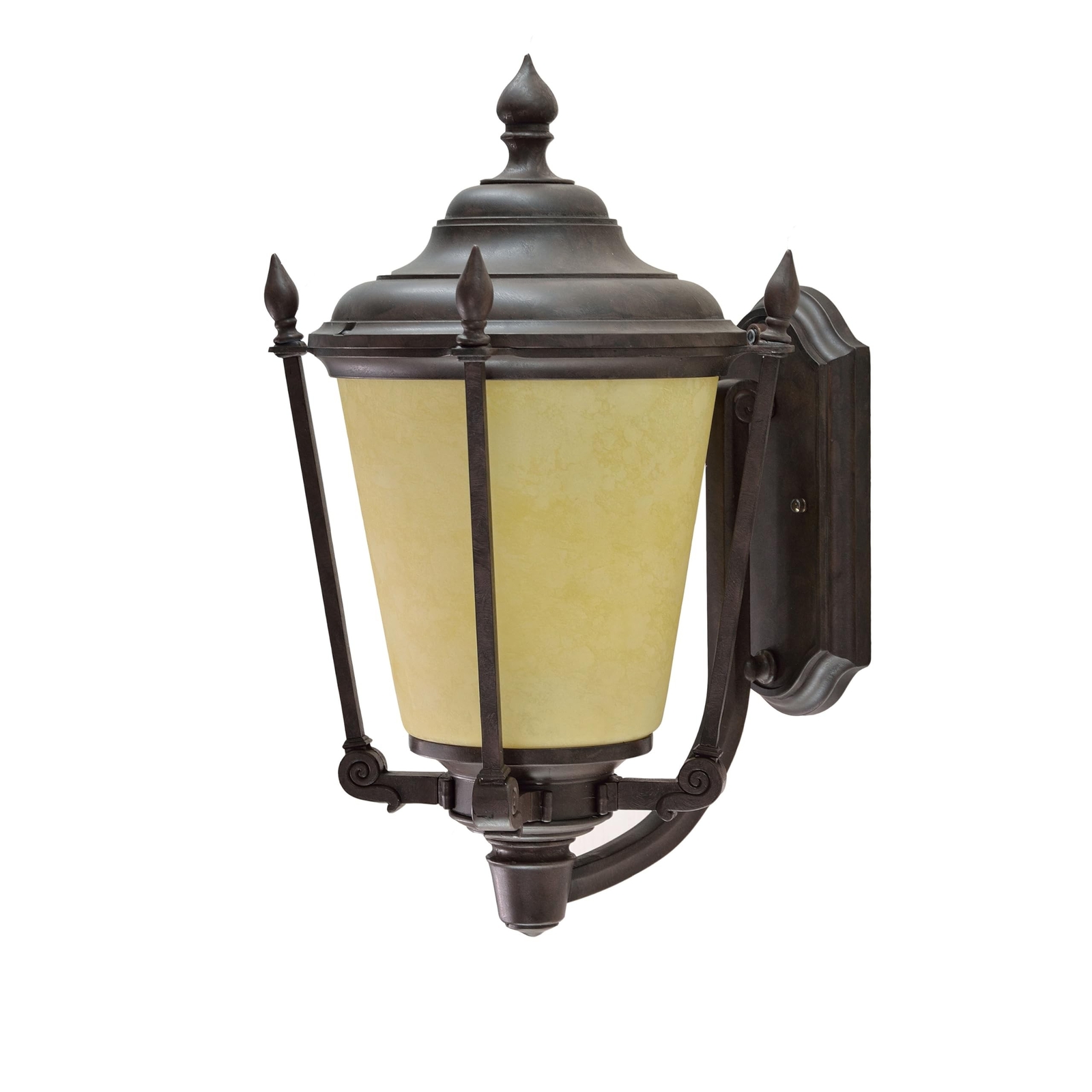 Aspen Creative 60006 1 Light Medium Outdoor Wall Light Fixture with ...