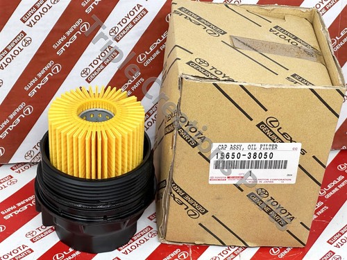 15650-38050 Genuine Toyota Cap Assy Oil Filter W/Elememt 1565038050 OEM ...