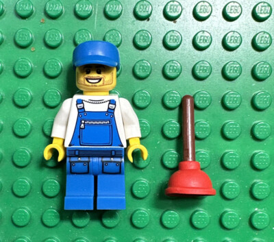 Lego Minifigure Plumber