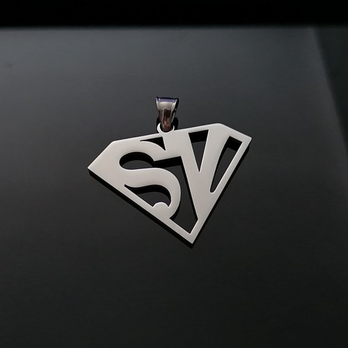SV Superman Stainless steel polishing pendant charm | eBay