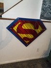 Metal Superman wall sculpture sign indoor outdoor deck patio living ...