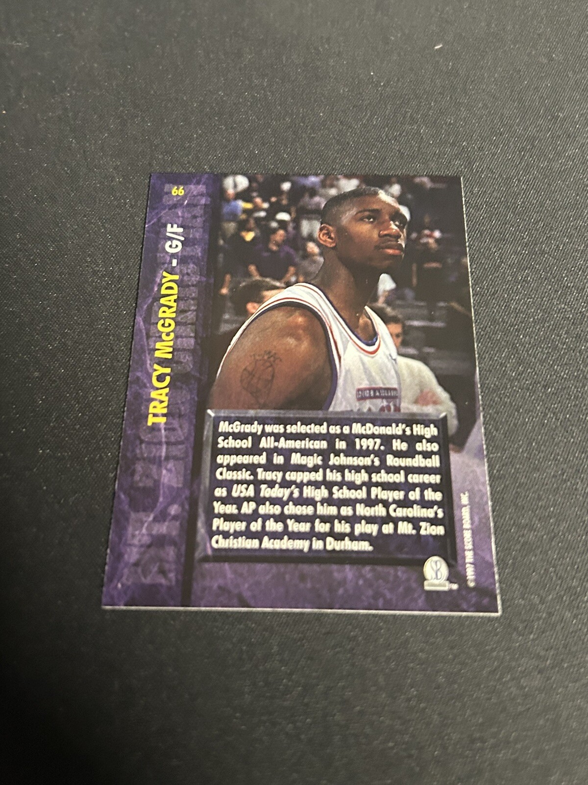 1997 Score Board Rookies - #66 Tracy McGrady (RC) for sale online | eBay