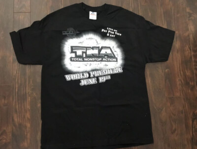 NWA TNA Wrestling Premiere T-Shirt, Impact, Wednesday PPV, WWE, TNA ...