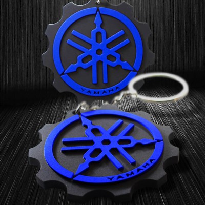 3D Soft ABS Rubber Motorcycle Keychain Key Chain Fob Ring Logo Yamaha ...