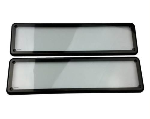 KINGPIN PREMIUM LICENSE REGO PLATE COVERS SUIT 6 DIGIT SLIMLINE ...