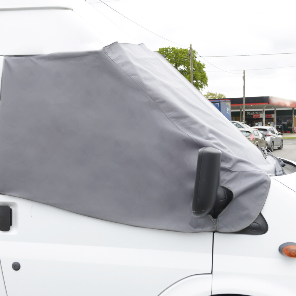 FORD TRANSIT VAN MK7 2011 FRONT SEAT COVERS & FROST WRAP 370 GREY 239 ...