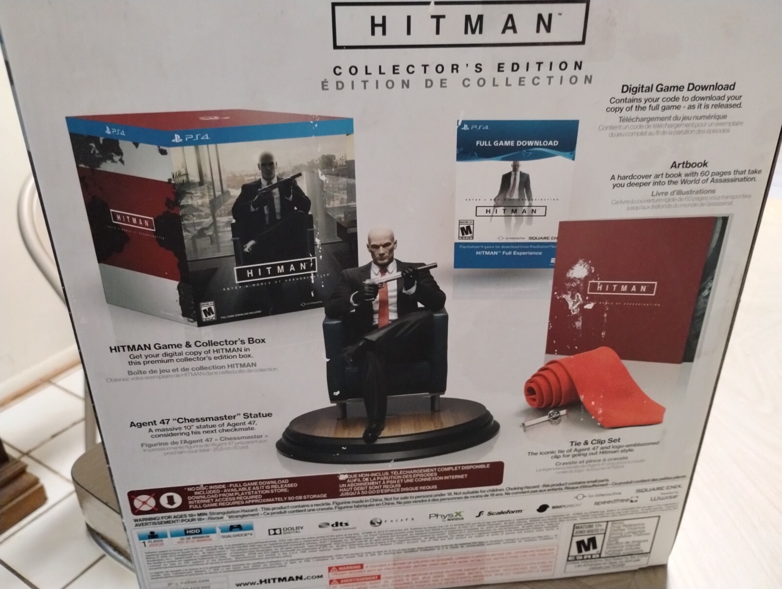 Hitman: Collector's Edition (Sony PlayStation 4, 2016) 662248916880| eBay